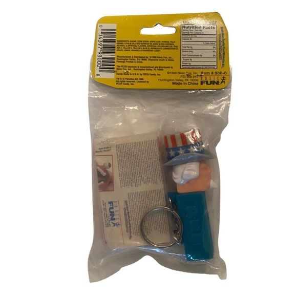 PEZ | Other | Vintage Pezcollectable Key Chains Patrioticuncle Sam ...